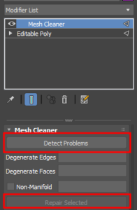 Mesh Cleaner 3ds max 2022